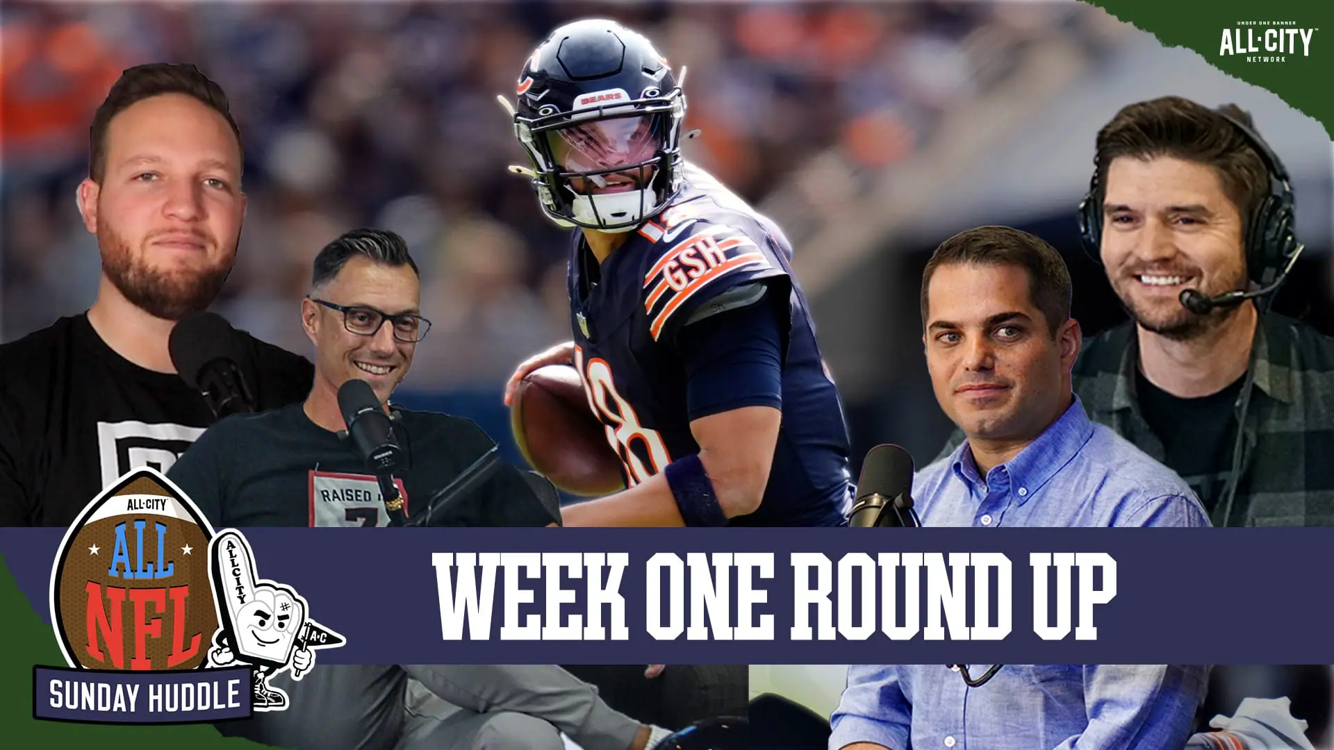 ALL NFL Podcast: WEEK 1 NFL RECAP: Caleb Williams makes debut, while ...