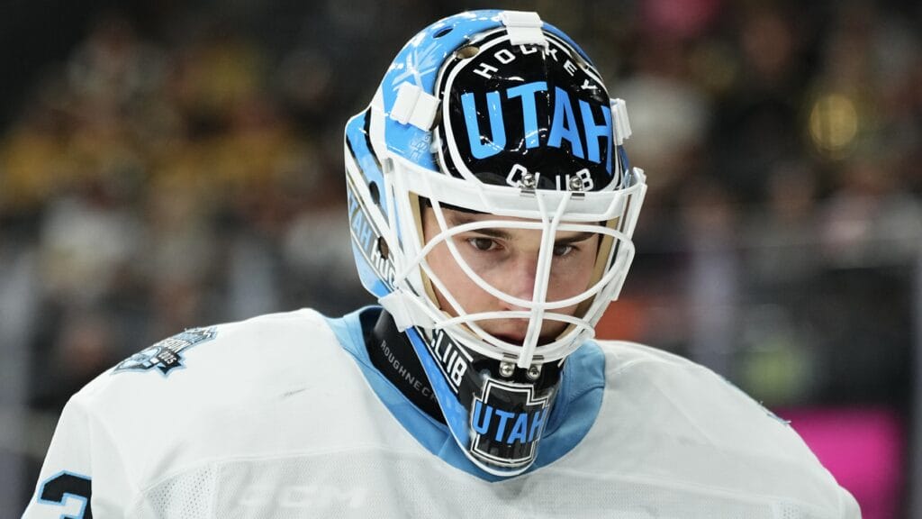 Utah goalie Jaxson Stauber took the road less traveled