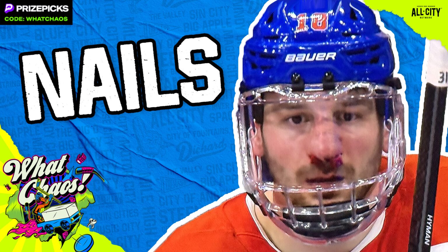 What Chaos! Zach Hyman is tough as nails, Nick Foligno & Taylor Hall ...