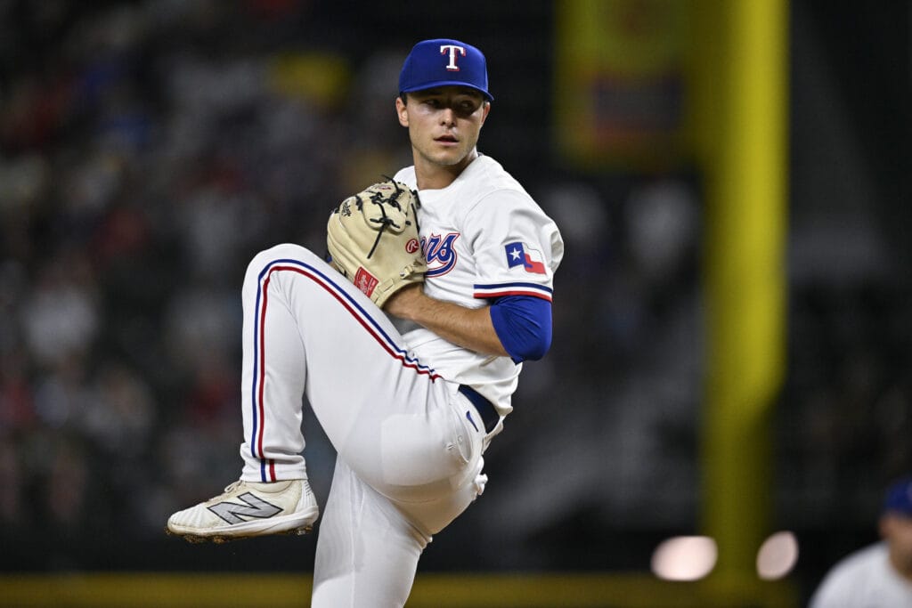 Jack Leiter sharp for Texas Rangers, but Yankees pull away