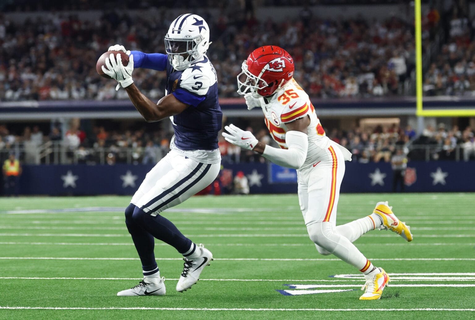 Dallas Cowboys' slant god WR George Pickens says his slant route is ...