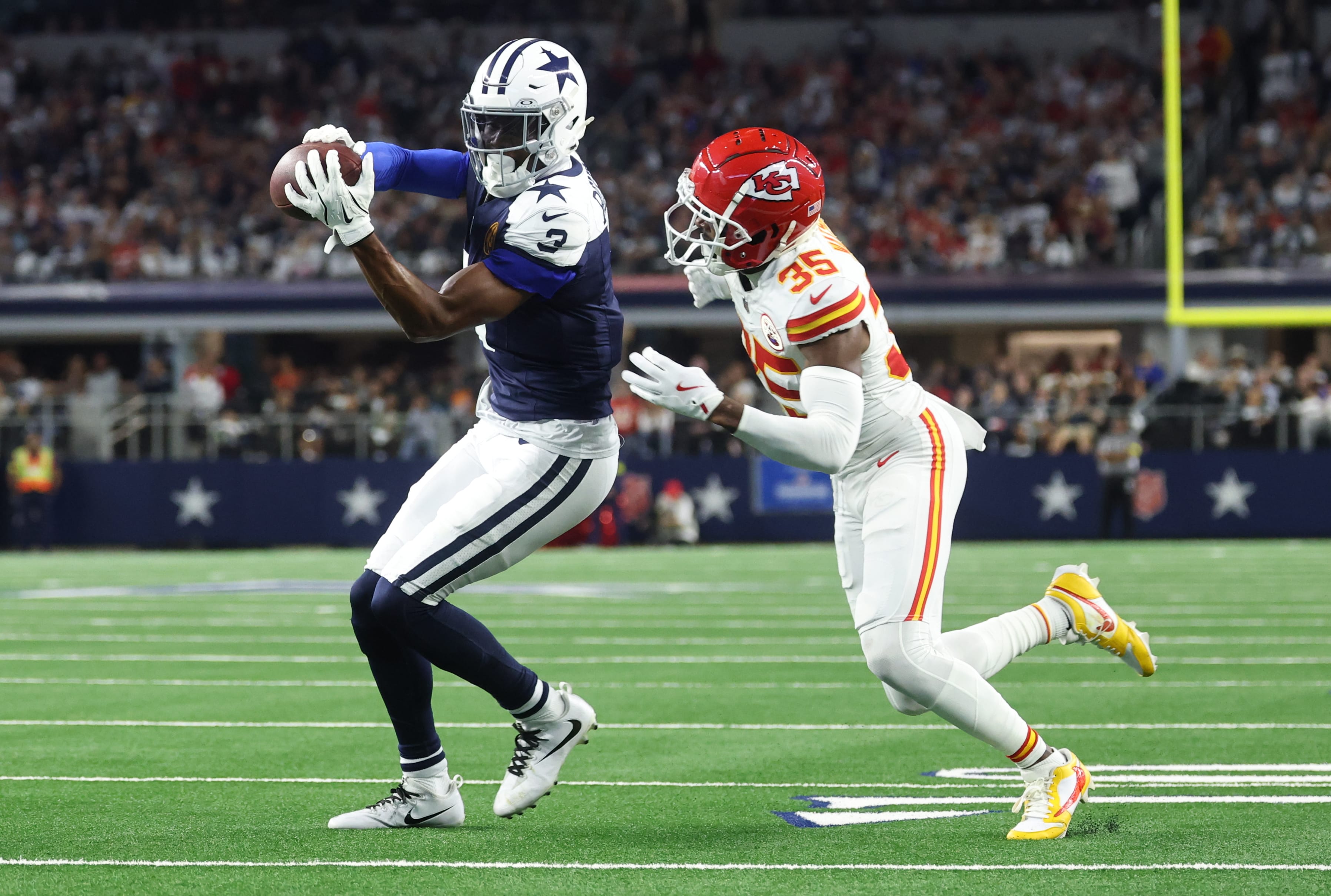 Dallas Cowboys' slant god WR George Pickens says his slant route is ...