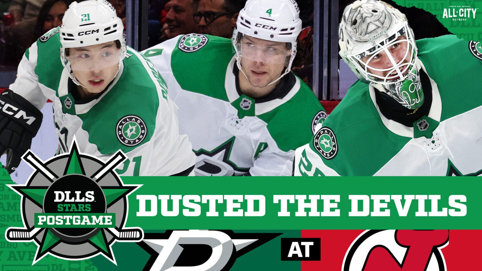 STARS POSTGAME: Jake Oettinger Perfect As Dallas Stars Shut Out New ...