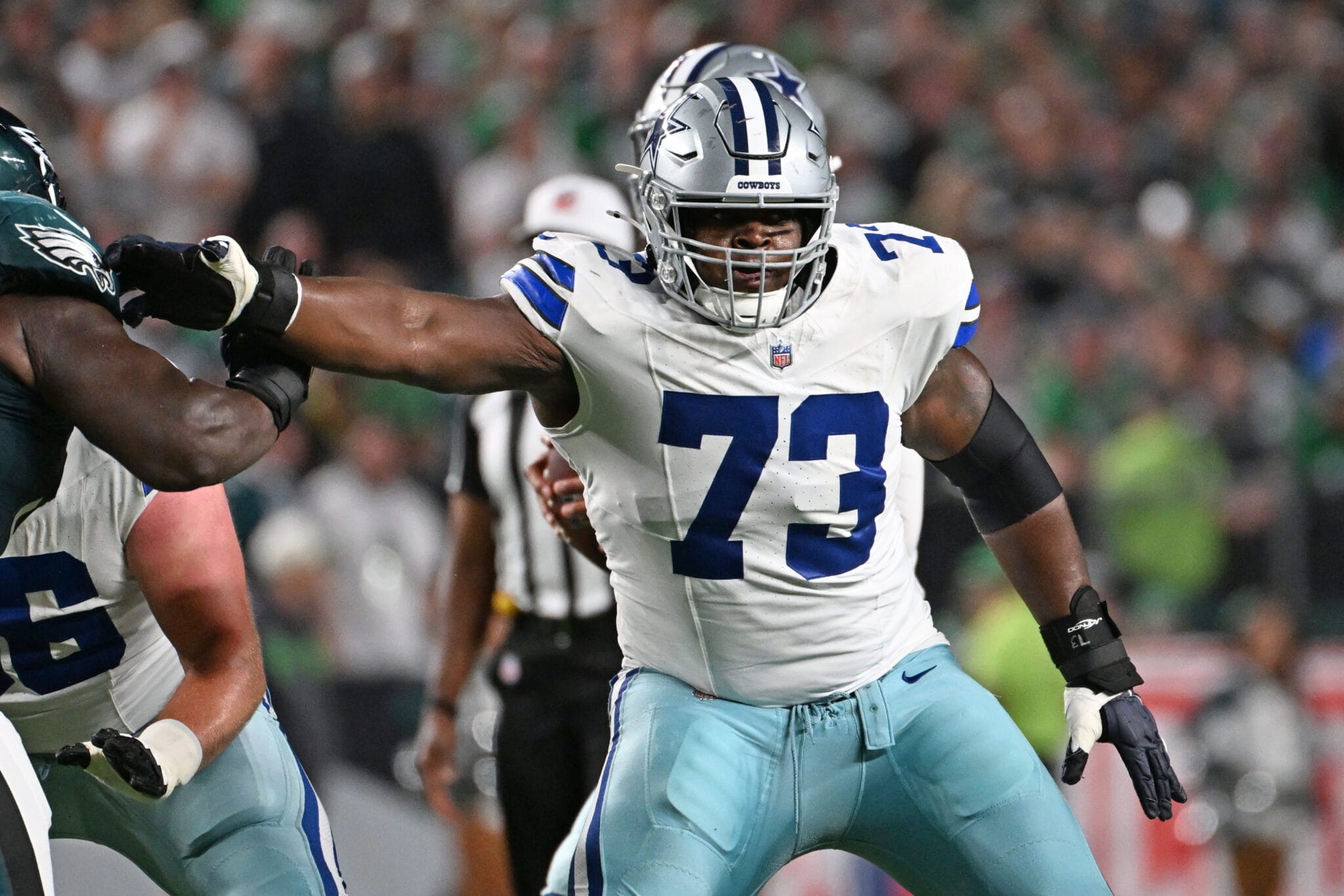 Cowboys OC Klayton Adams: Tyler Smith is 'certainly an option' at left ...