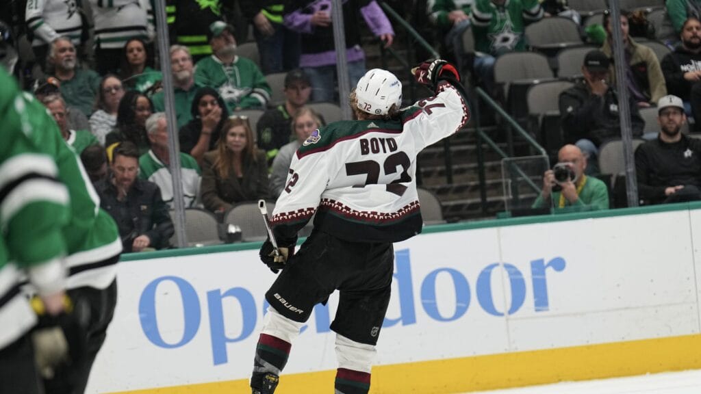 After seizing his opportunity with the Coyotes, Travis Boyd looks to ...