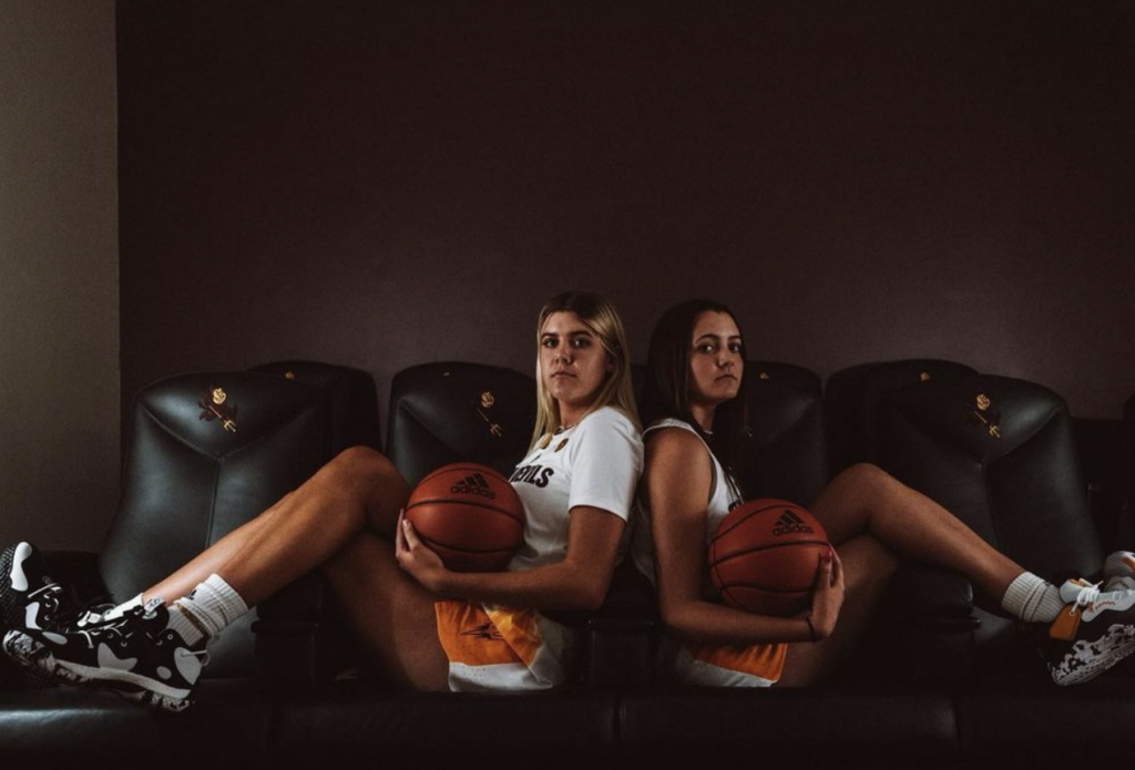 'Sister – Sister': ASU Women's Basketball debuts the Miller Sisters in ...