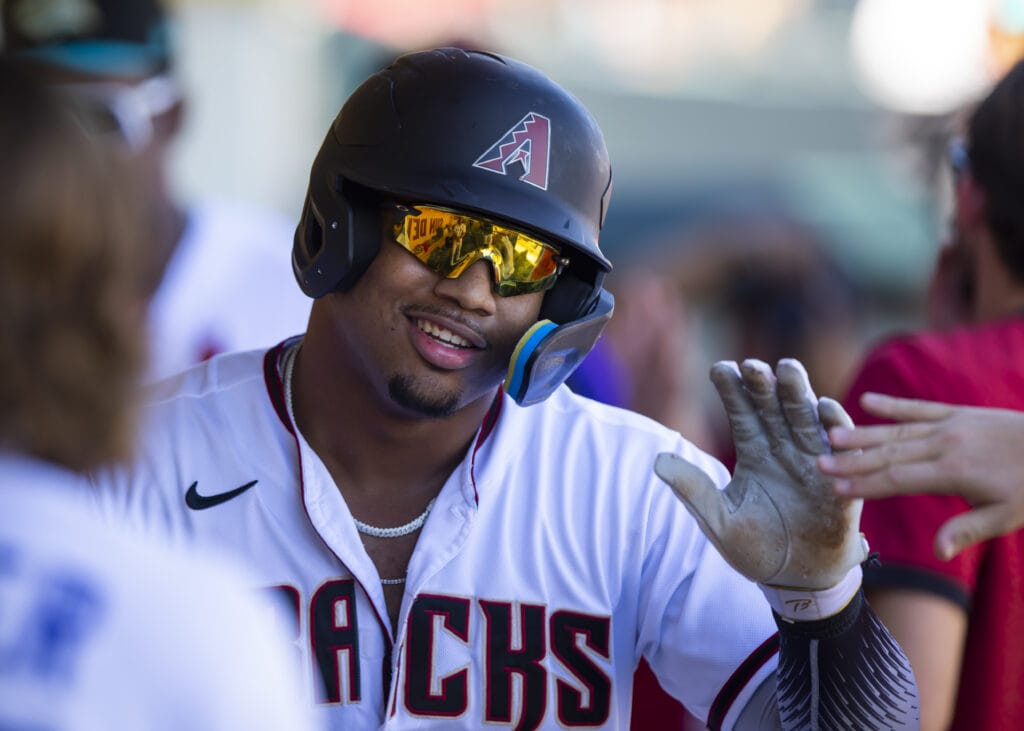 Diamondbacks prospect report: Deyvison De Los Santos, Kristian Robinson ...