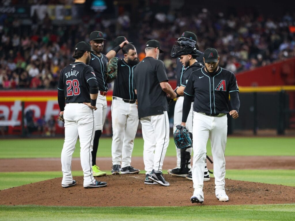 Diamondbacks' starting rotation woes magnified in series loss to Los ...