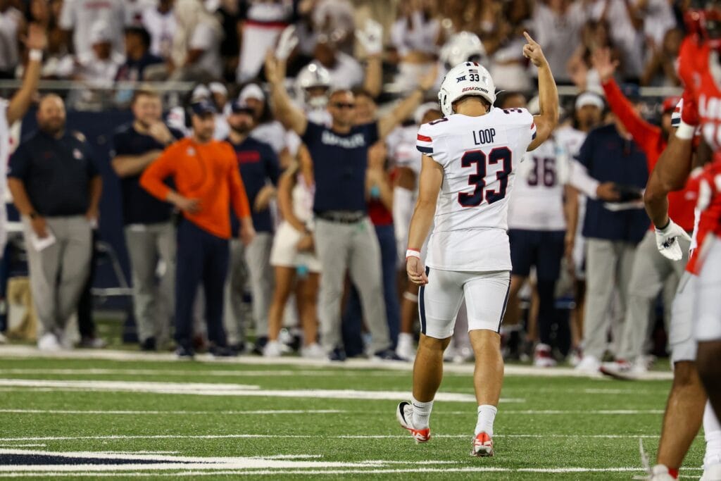 Hearing is believing: Arizona kicker Tyler Loop on NFL path - PHNX Sports