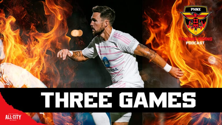 Phoenix Rising faces three critical games to seal fate