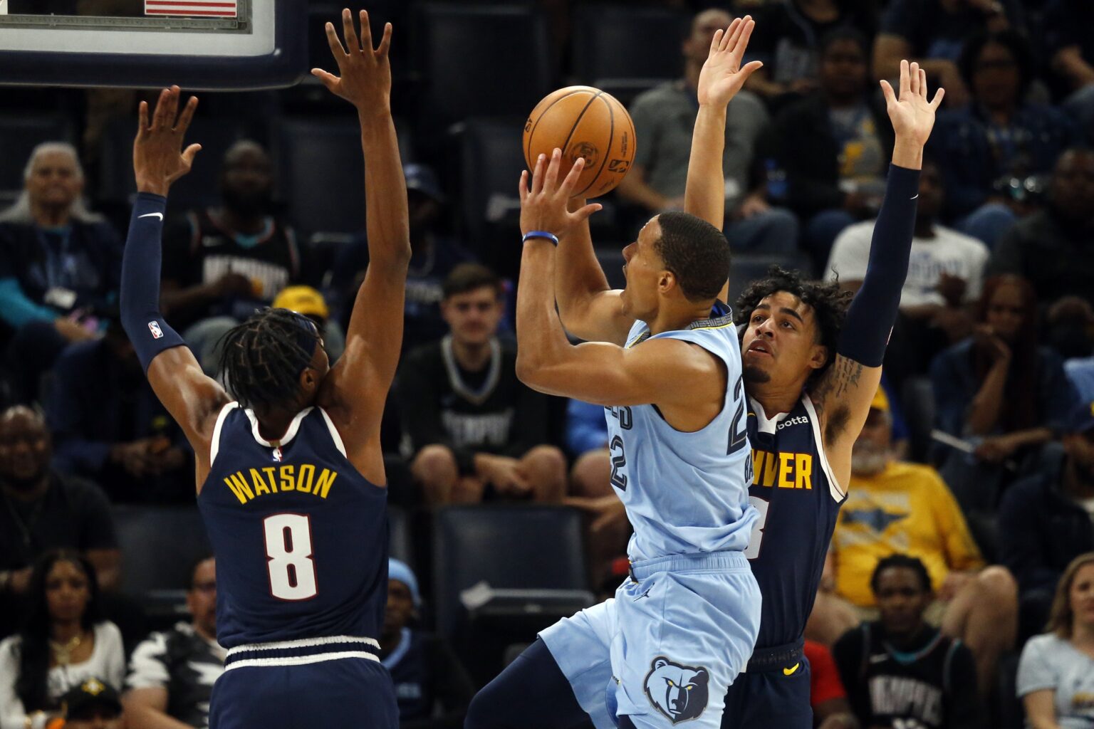 You can see the vision when it comes to the Nuggets' bench - DNVR Sports