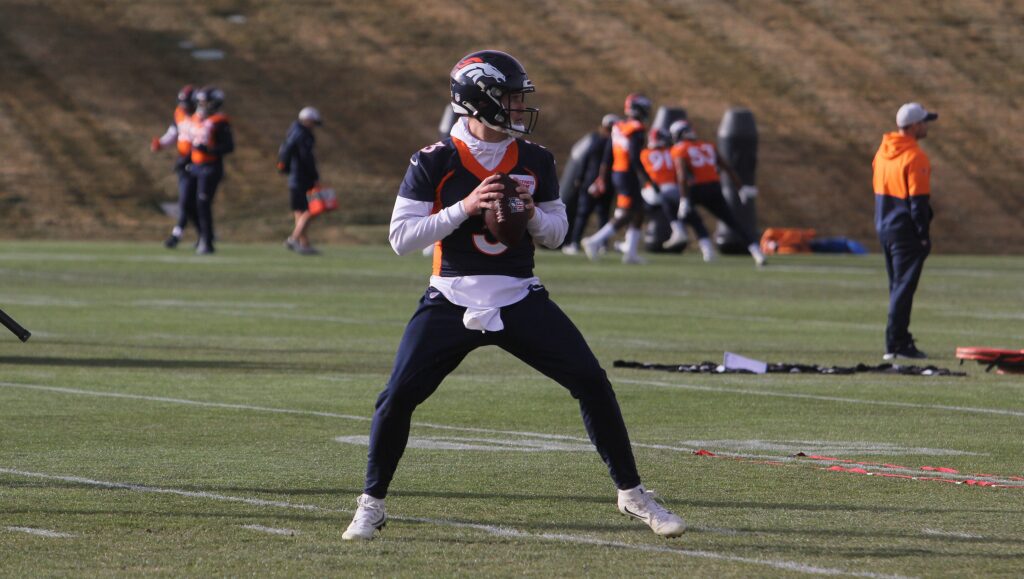 With a 'big smile' on his face, Drew Lock prepares for his second ...