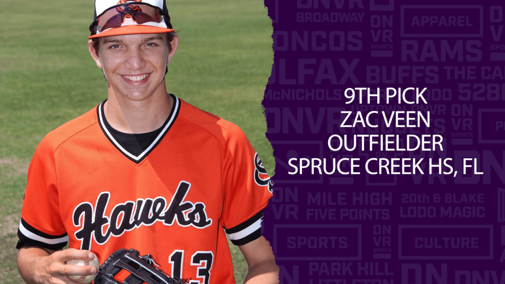 Colorado Rockies select OF Zac Veen with 9th overall pick in 2020 MLB ...