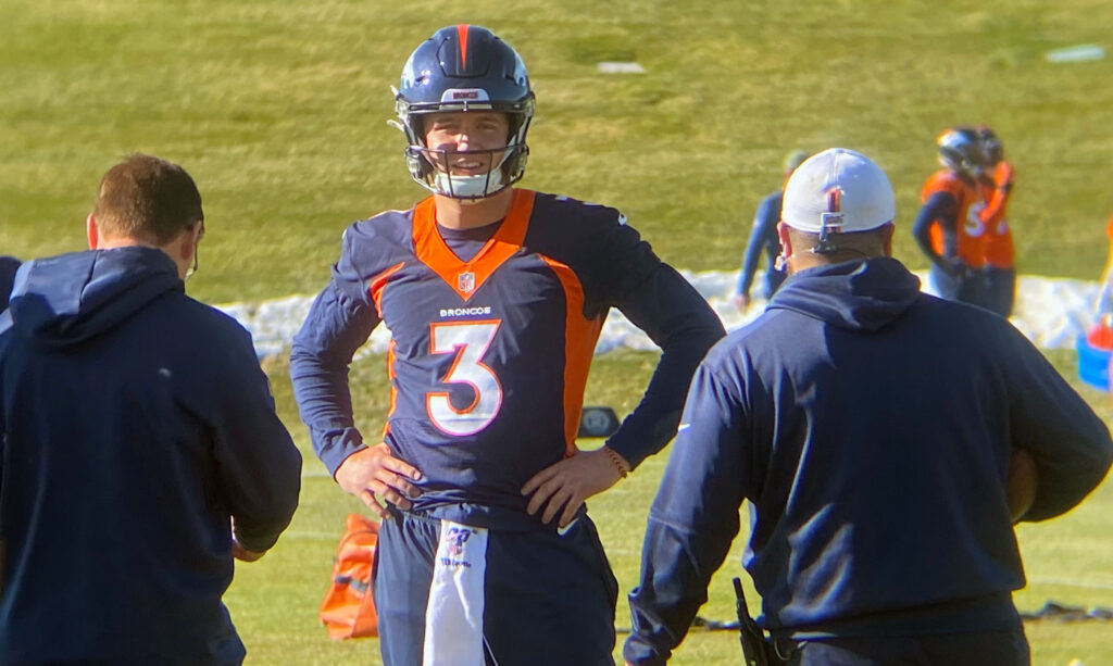 What we saw in a brief look at Drew Lock’s return to practice - DNVR Sports