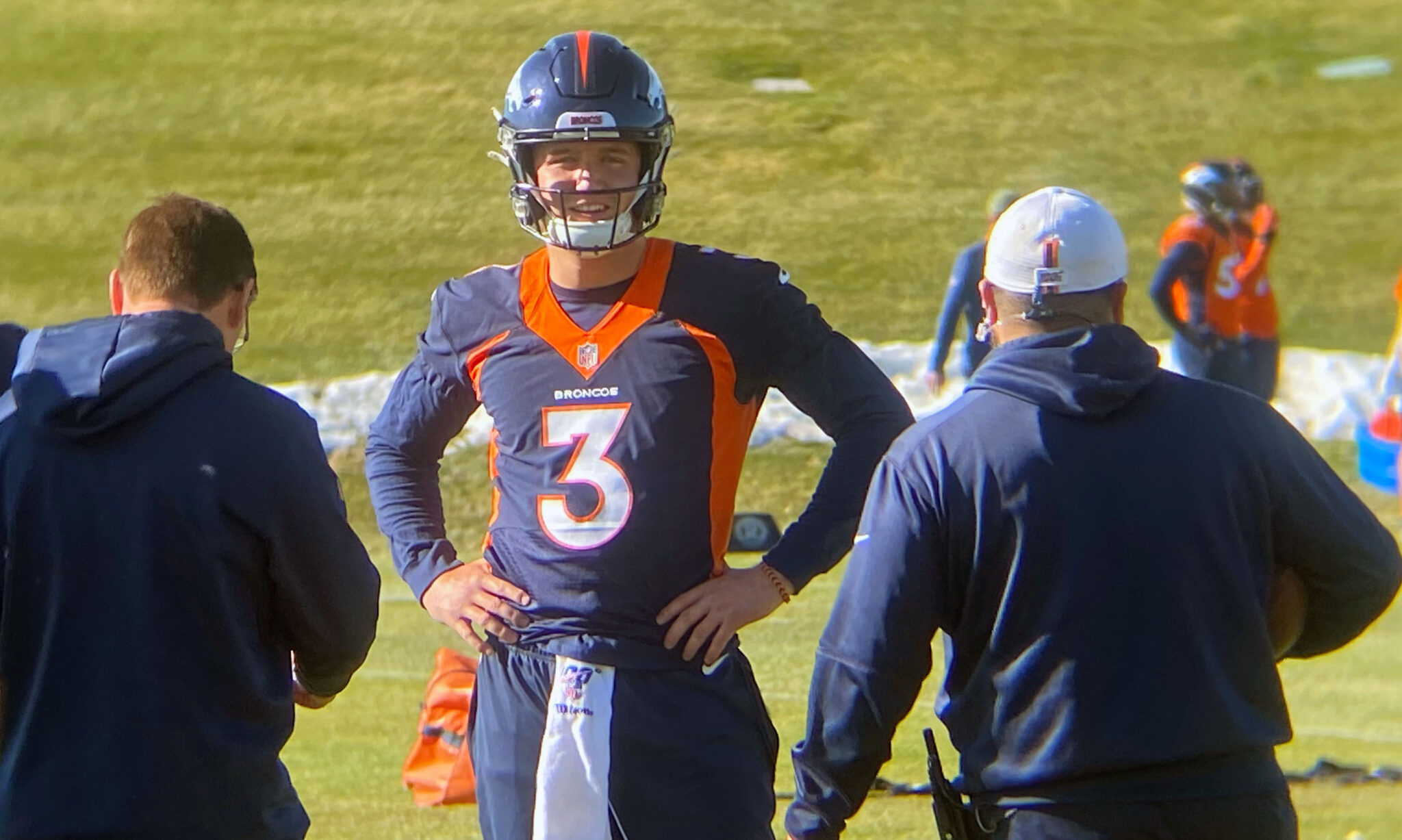 What we saw in a brief look at Drew Lock’s return to practice - DNVR Sports