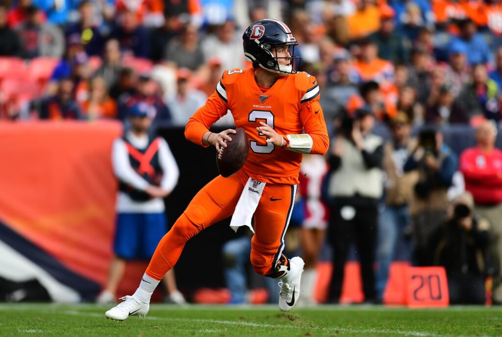 Drew Lock unveiled a new weapon in his arsenal on Sunday - DNVR Sports