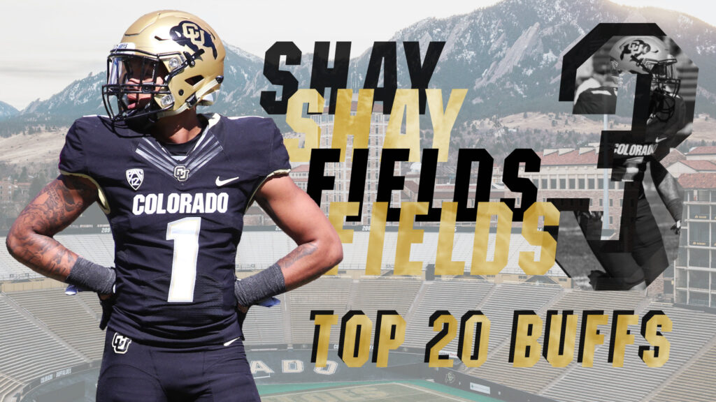 CU Buffs Top 20: No. 3 Shay Fields - DNVR Sports
