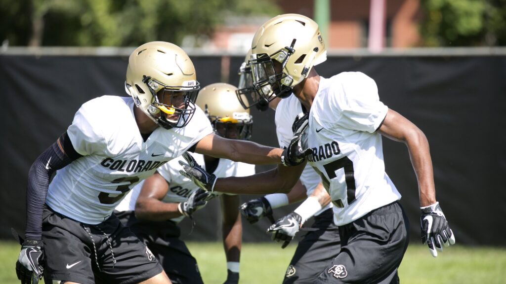 PHOTOS: Buffs defensive backs and wide receivers continue to challenge ...