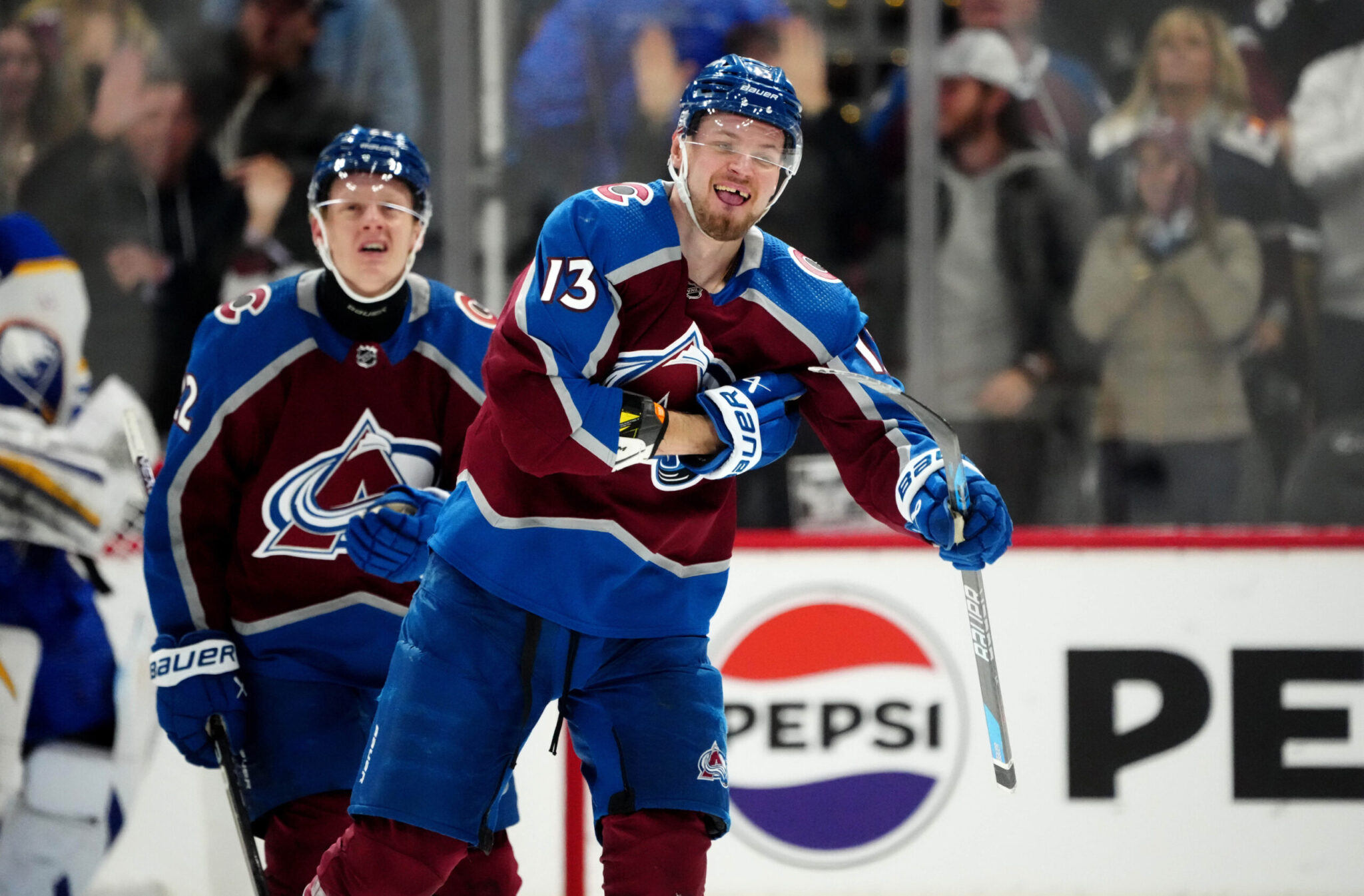 Val Nichushkin scores 100th goal in a night filled with milestones, Avs ...