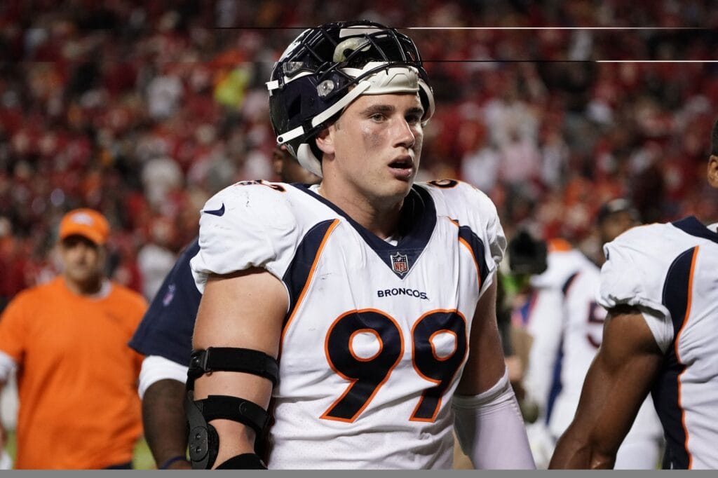 Zach Allen is leading a Denver Broncos pass rush on the verge of a ...