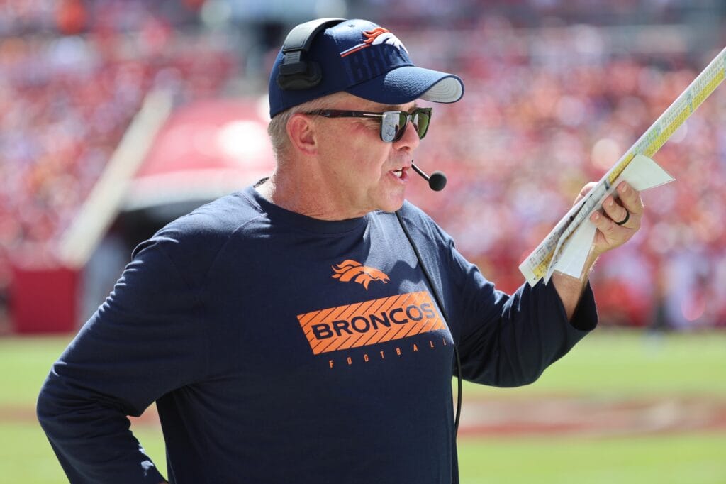 Sean Payton sent a message to begin the Denver Broncos' blowout win ...