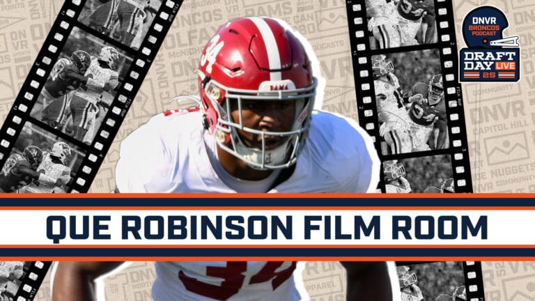 How Que Robinson fits with the Denver Broncos - DNVR Sports