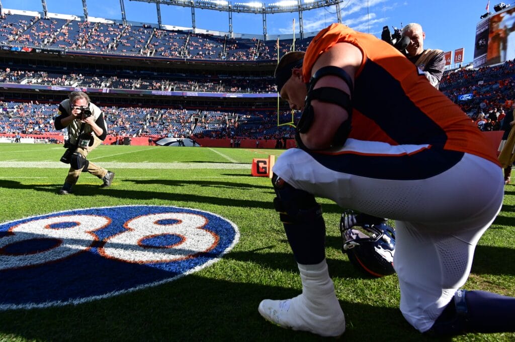 Bo Nix, Garett Bolles and Courtland Sutton reflect on Demaryius Thomas ...