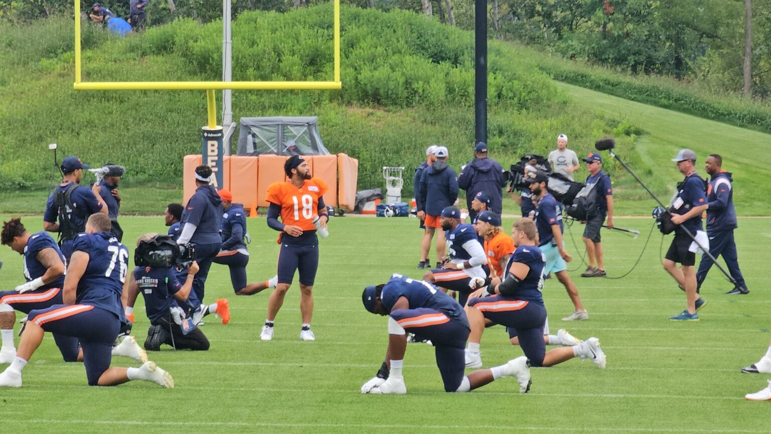 Chicago Bears Training Camp Notebook: Caleb Williams and the offense win the day against the ...