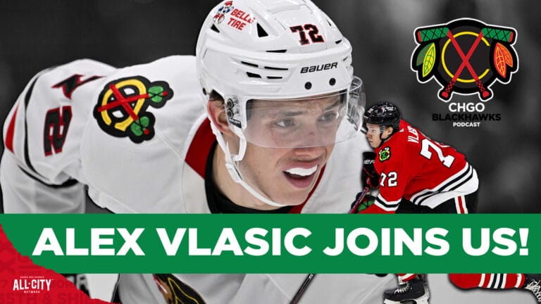 CHGO Blackhawks Podcast: Chicago Blackhawks defenseman Alex Vlasic ...