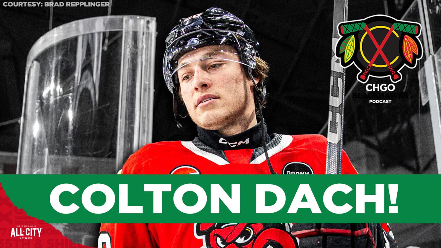 CHGO Blackhawks Podcast: Chicago Blackhawks prospect Colton Dach joins ...