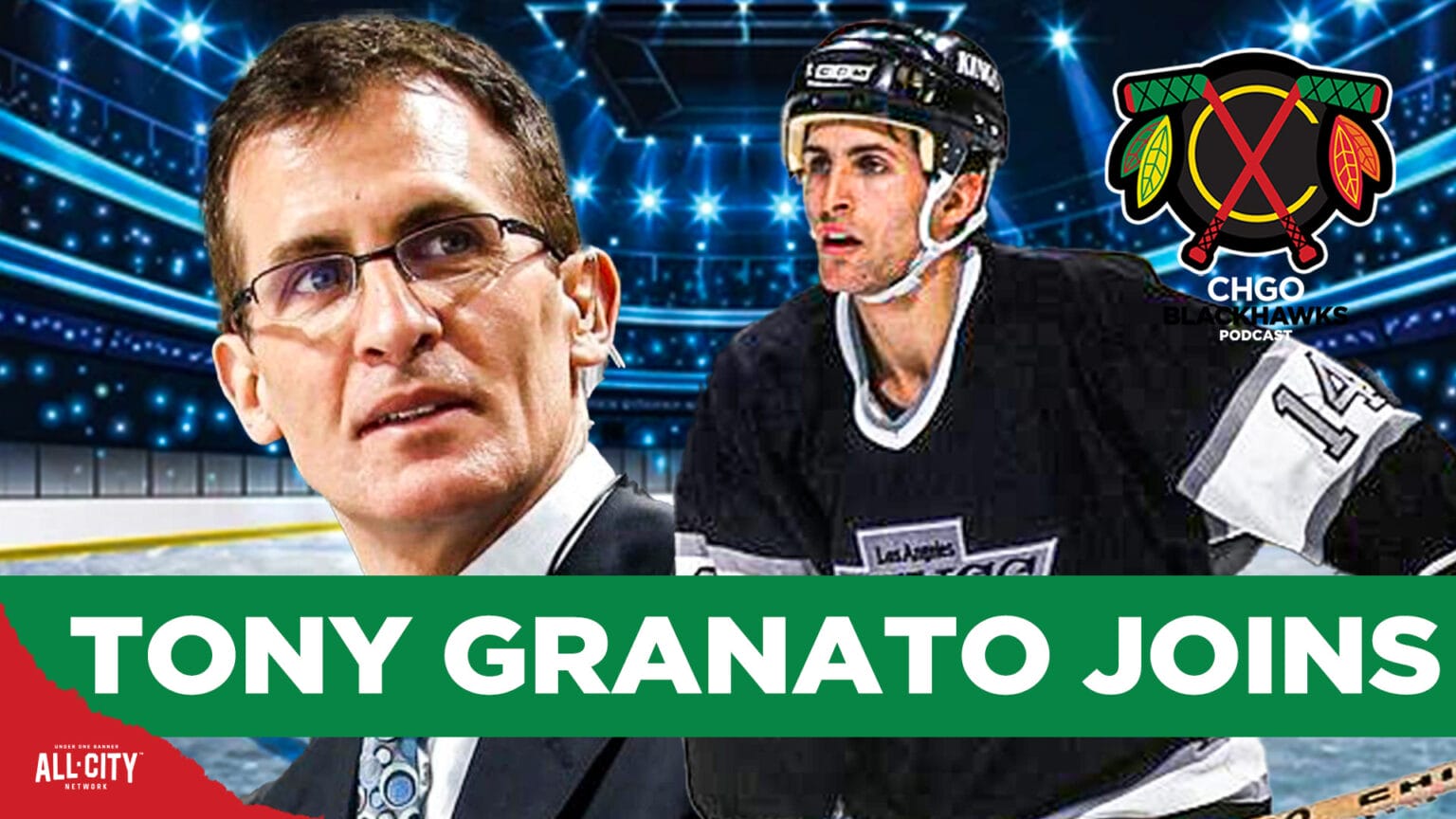 CHGO Blackhawks Podcast: Tony Granato Joins the Show! - CHGO Sports