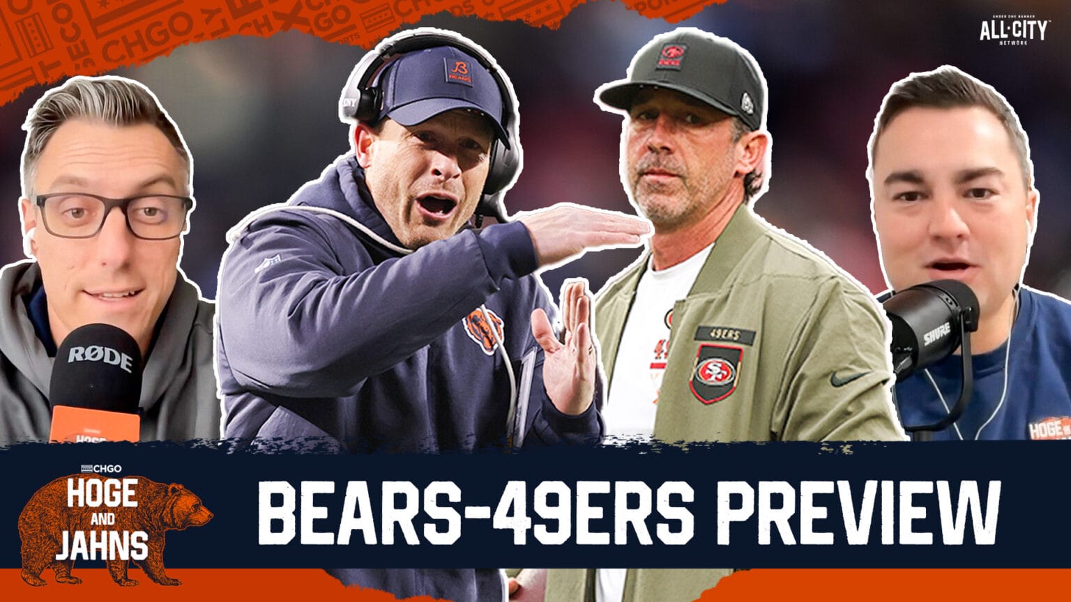 Hoge & Jahns | Bears vs 49ers: Chicago Bears No. 1 Seed & NFC North on ...