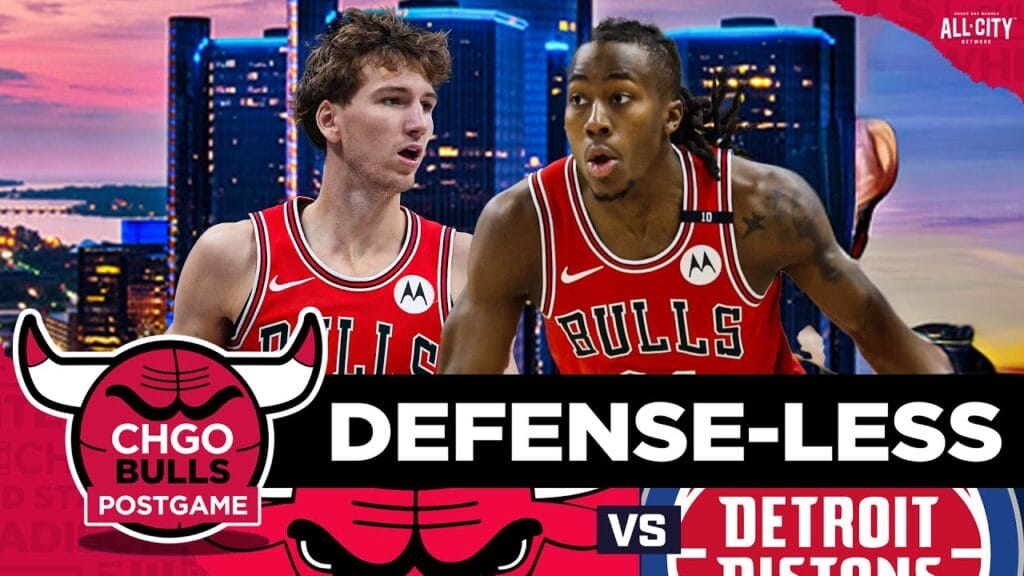 Ugly Fourth Quarter Sinks Bulls vs Pistons | CHGO Bulls Postgame - CHGO ...