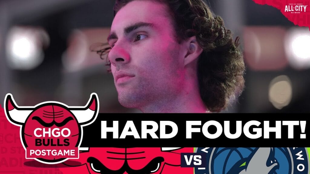 Josh Giddey & Bulls Survive Wild 4th Quarter to Beat T’Wolves | CHGO ...