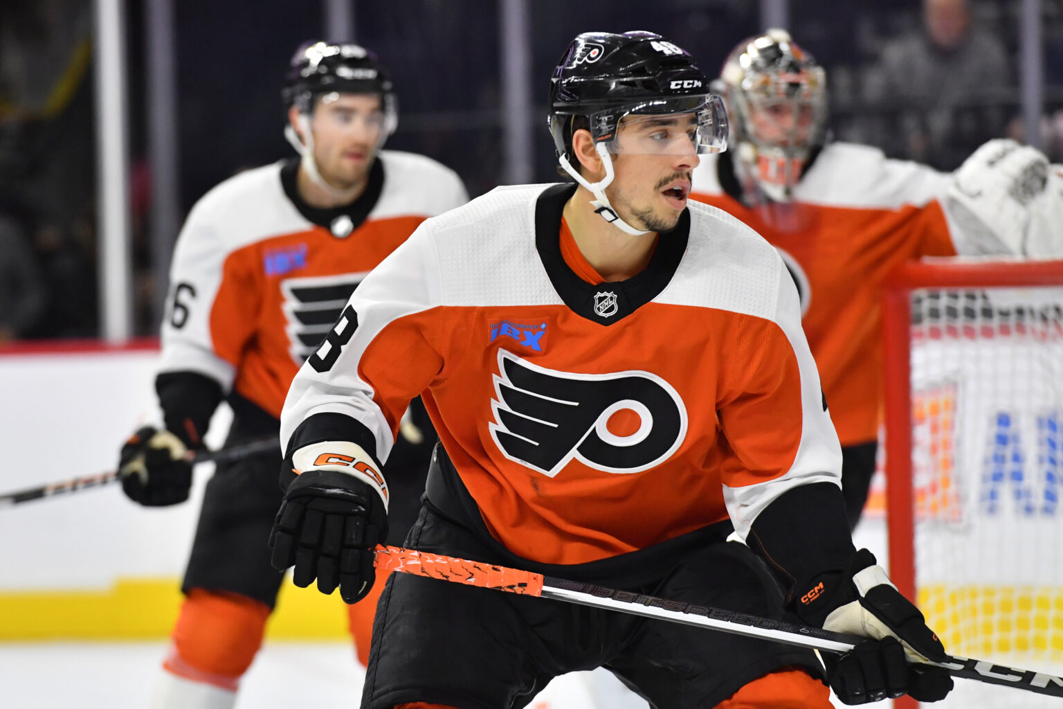 Morgan Frost back in the Flyers lineup, but long-term fit questions ...