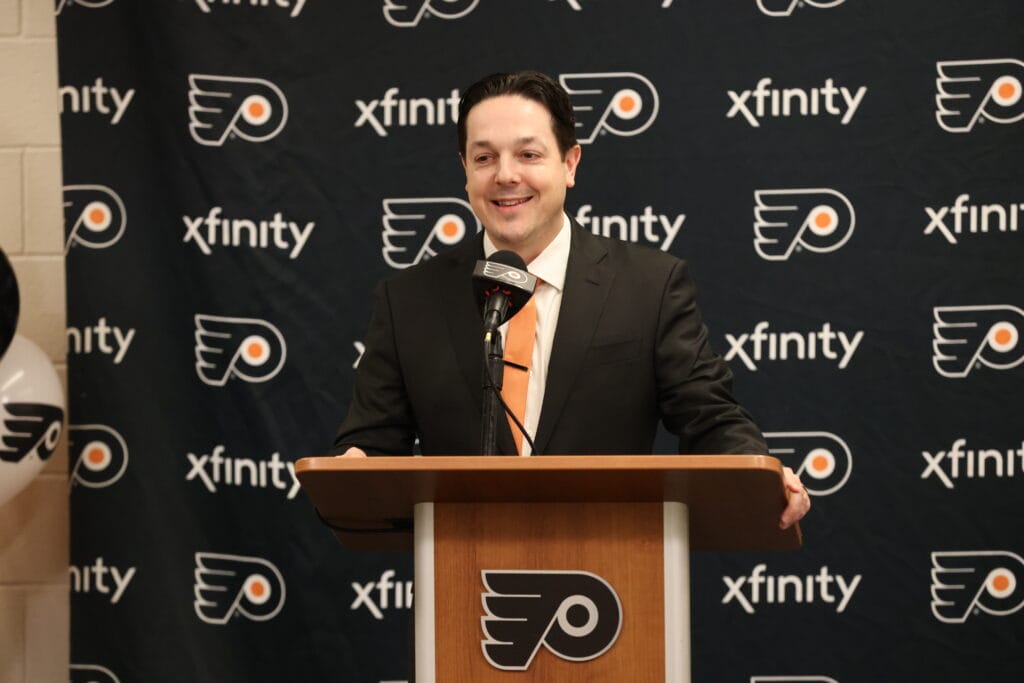 Briere addresses trade rumors, lays out hints of Flyers draft strategy ...
