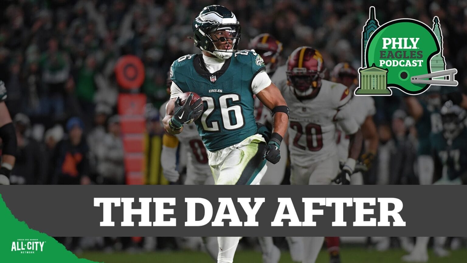 PHLY Eagles Podcast: Saquon Barkley, Philadelphia Eagles entrenched as ...
