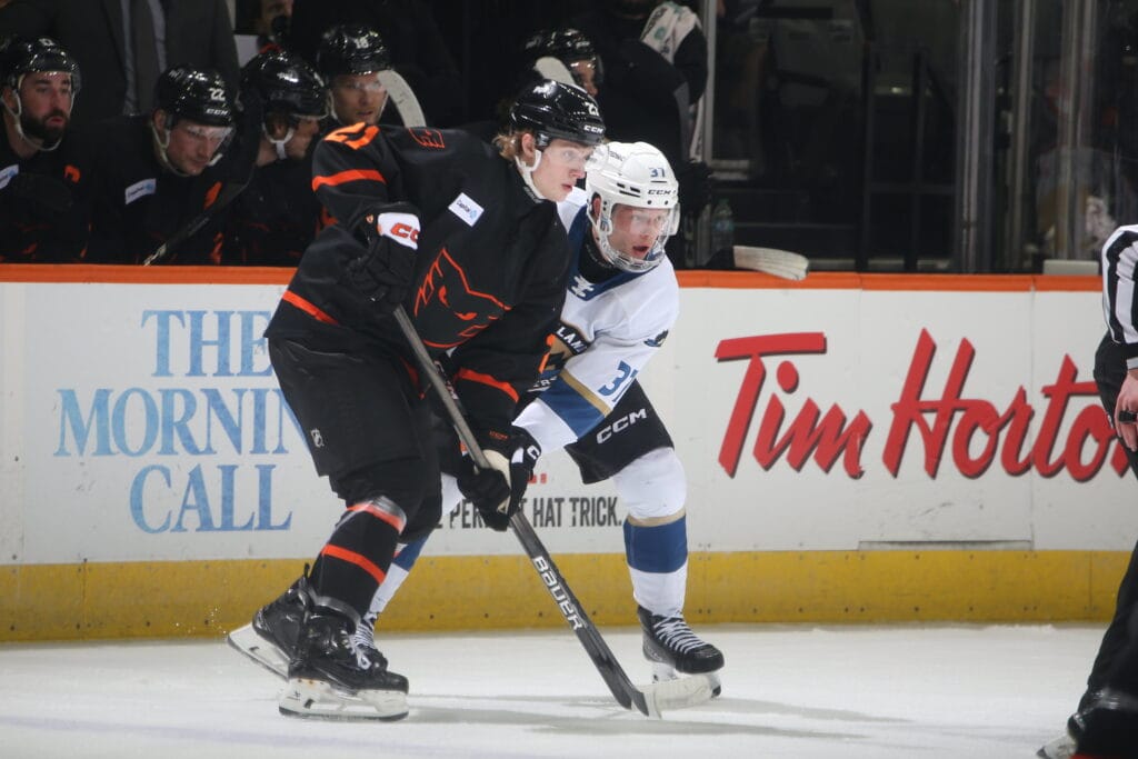 Alex Bump, Jett Luchanko show more than skills in Phantoms playoff ...
