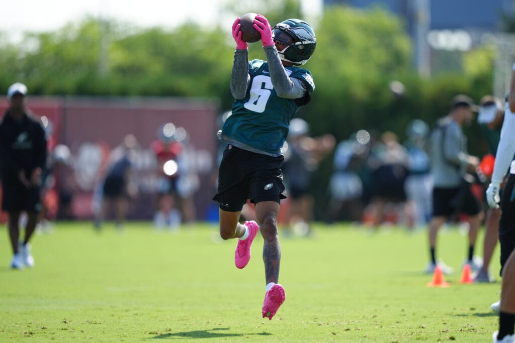 Eagles training camp report, Practice No. 8: DeVonta Smith returns, A.J ...