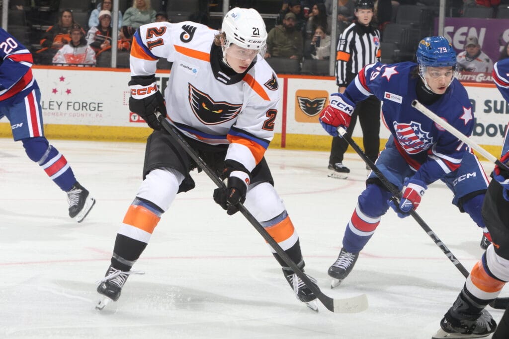 Phantoms Quarter 1 Report: Alex Bump, Denver Barkey pop among forward ...