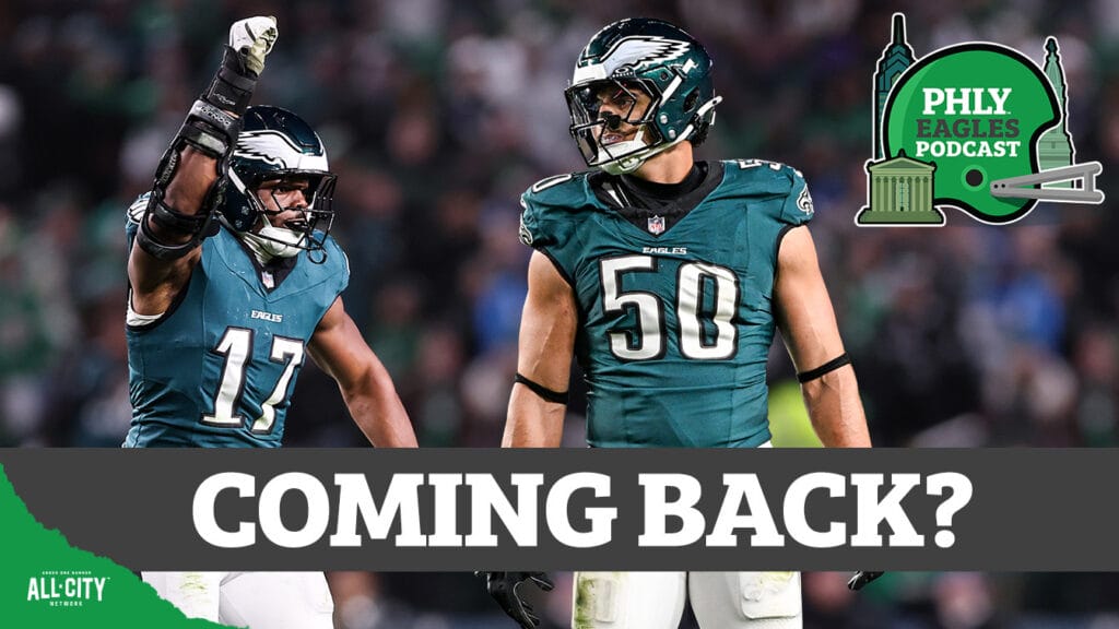 PHLY Eagles Podcast: STAY OR GO? What should Eagles do with Nakobe Dean ...